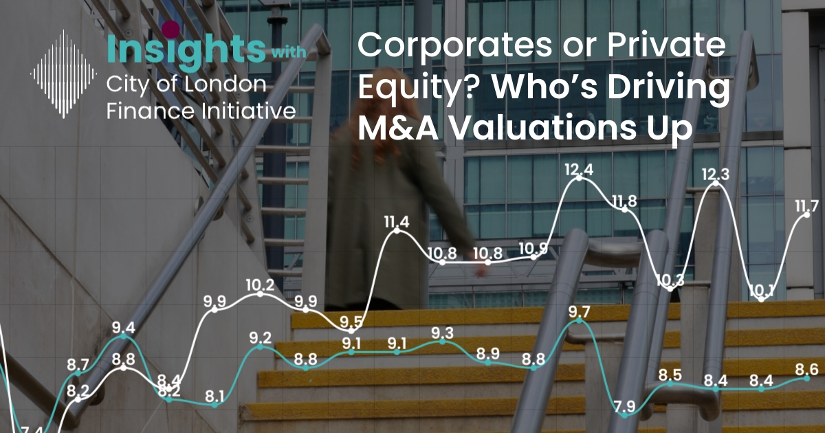 M&A EV/EBITDA Multiples 2025: PE vs Corporate by Sector
